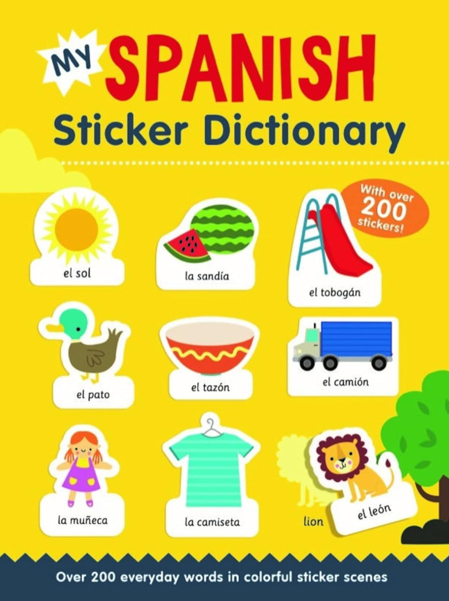 my spanish sticker dictionary – Parkway Presents