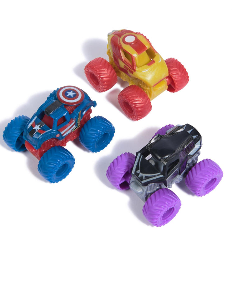 monster jam marvel mini 3 pack – Parkway Presents