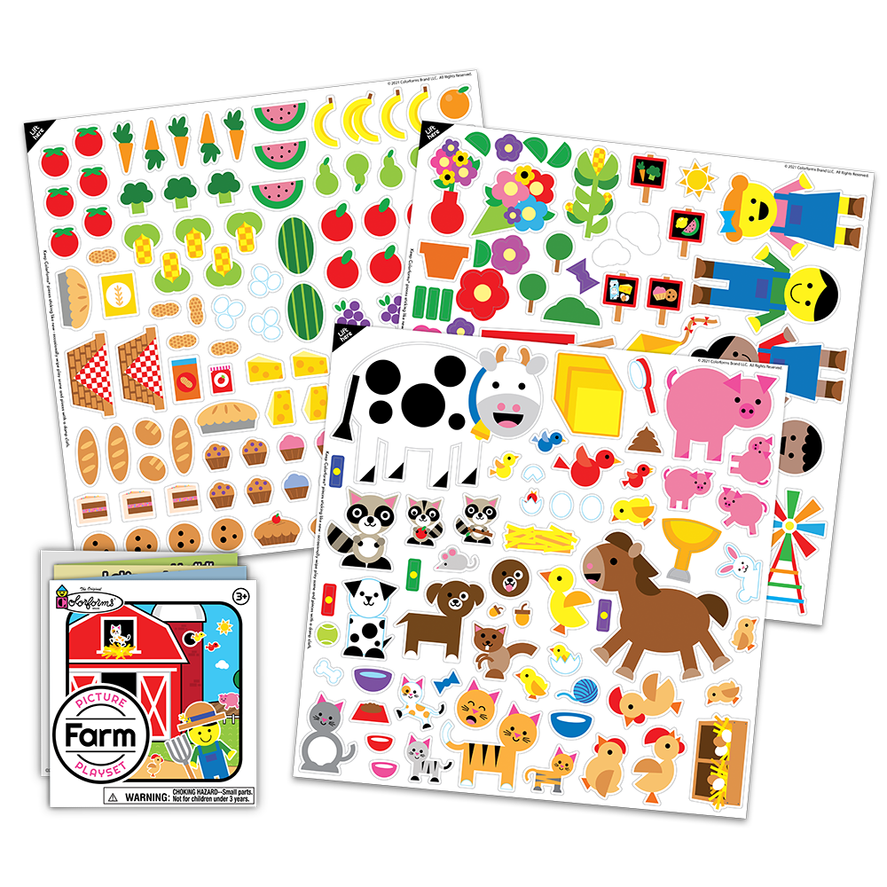 colorforms picture playset - farm – Parkway Presents