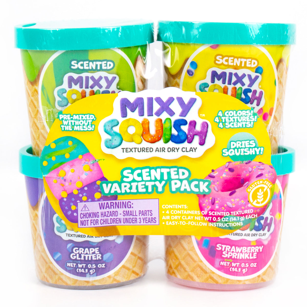 mixy squish - scented mini pint 4 pack – Parkway Presents